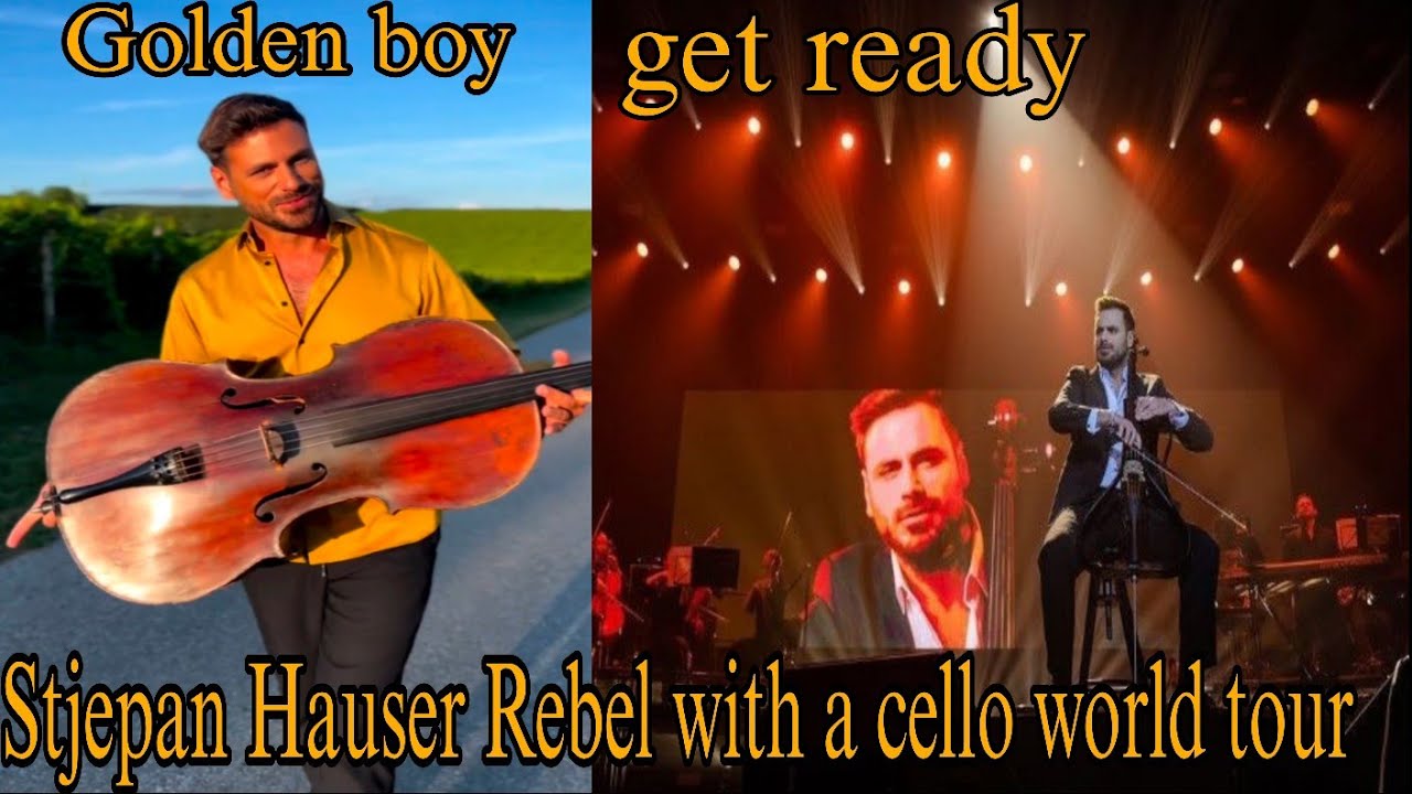 Stjepan Hauser golden boy and his baby wife cello Rebel with a cello ...