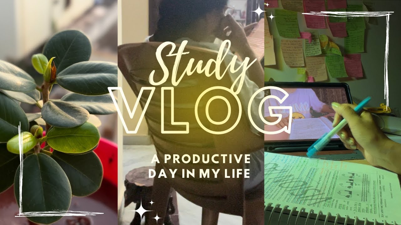 STUDY VLOG | 24 hour routine,very productive day.. - YouTube