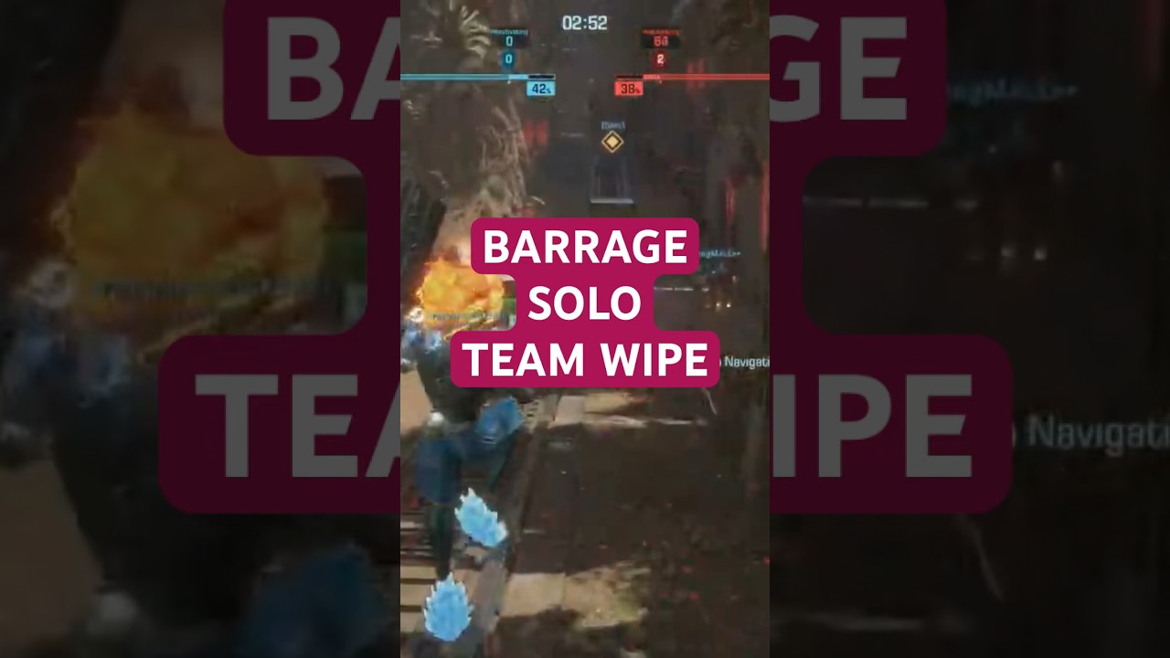 Barrage solo team wipe pvp #exoprimal #capcom - YouTube