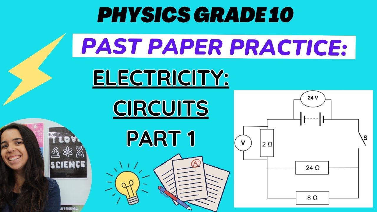 Grade 10 Electricity - Circuits Exam Questions PART 1 - YouTube