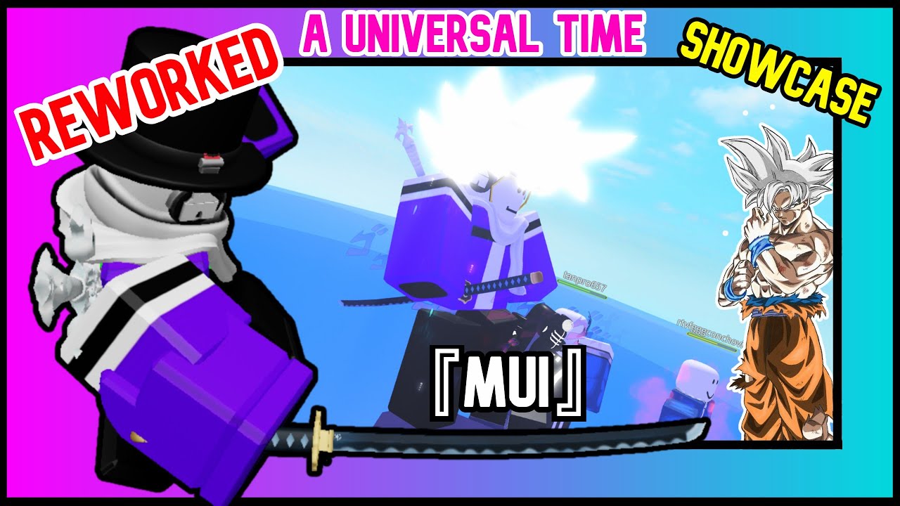 MUI REWORK || SHOWCASE || A Universal Time || ROBLOX. - YouTube