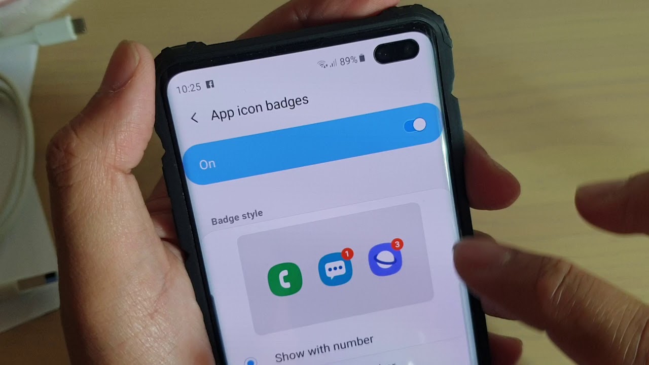 Galaxy S10 / S10+: Quickly View App Notification Detail from Home ...
