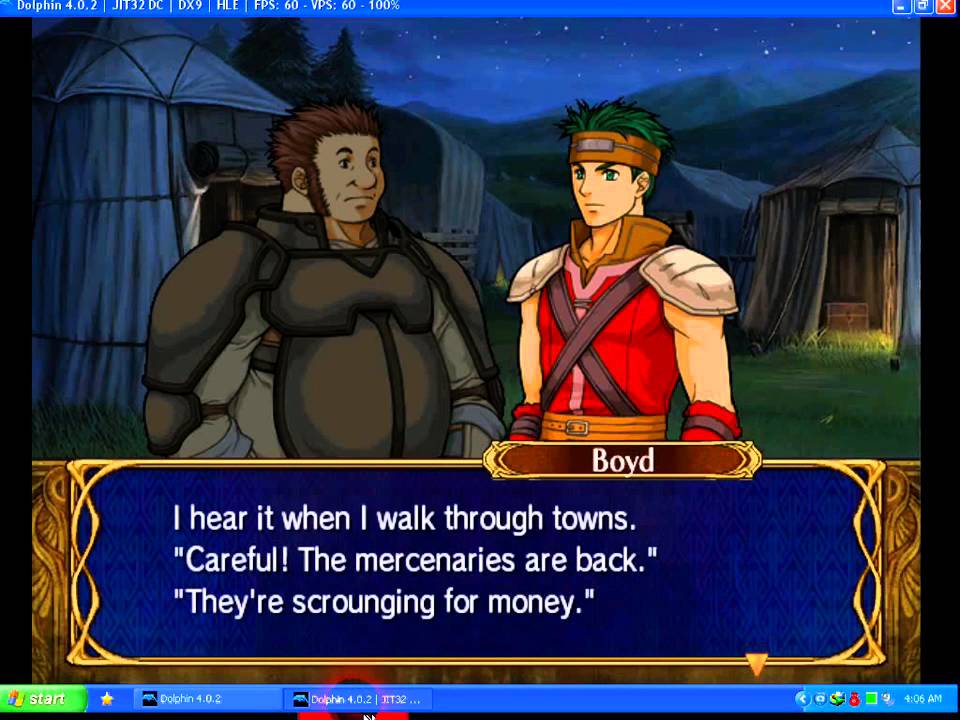 Boyd talk Brom support A Fire Emblem 9 Game Cube - YouTube