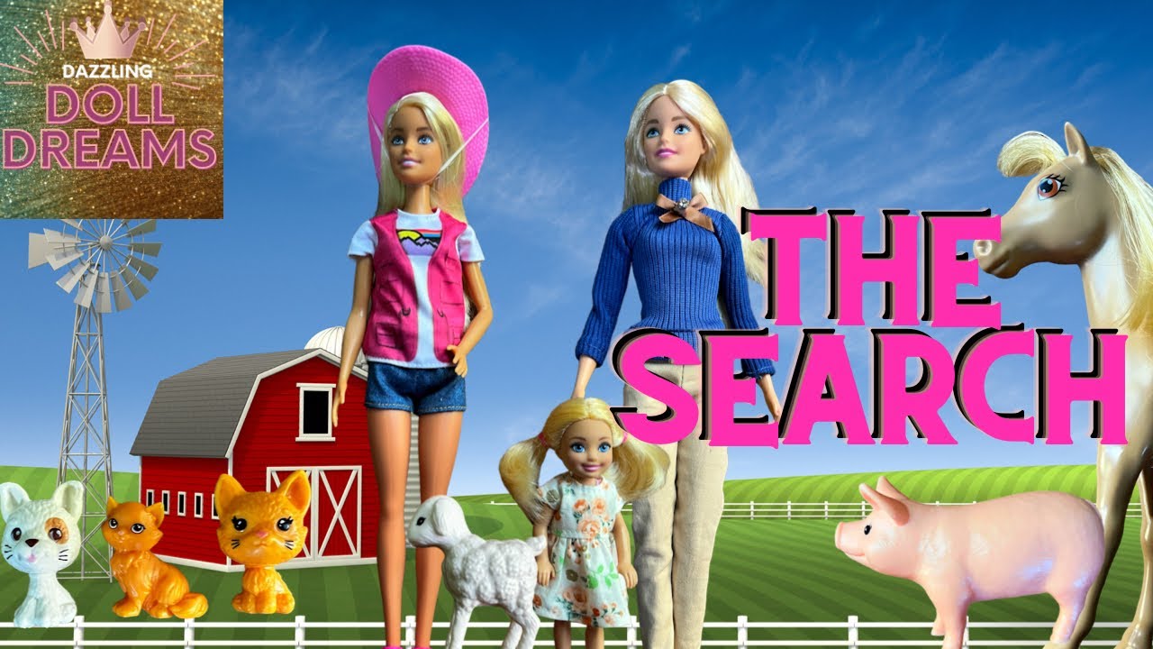Barbie Doll The Farm Search Adventure Playtime - YouTube