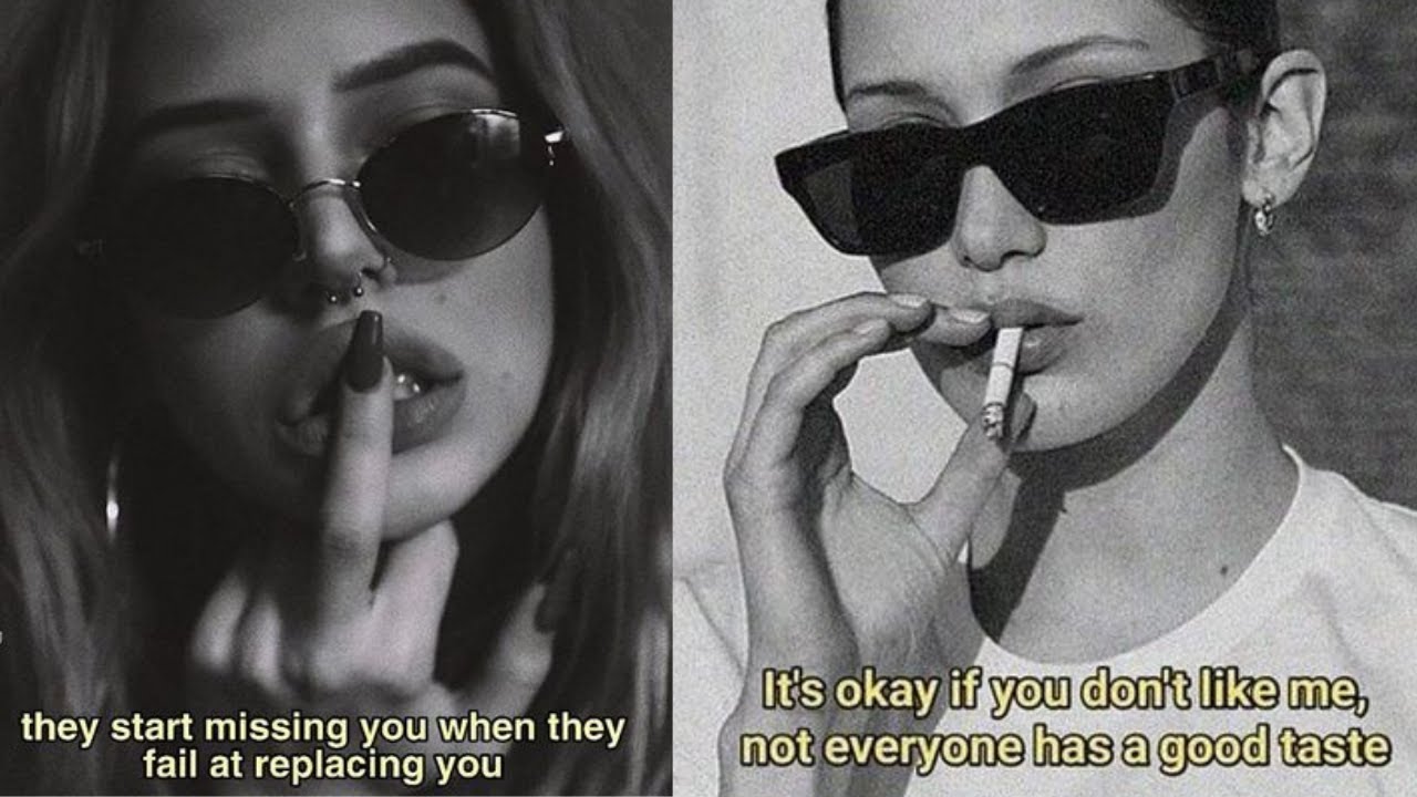 Attitude and Savage quotes for girls || Badass quotes 🔥 - YouTube