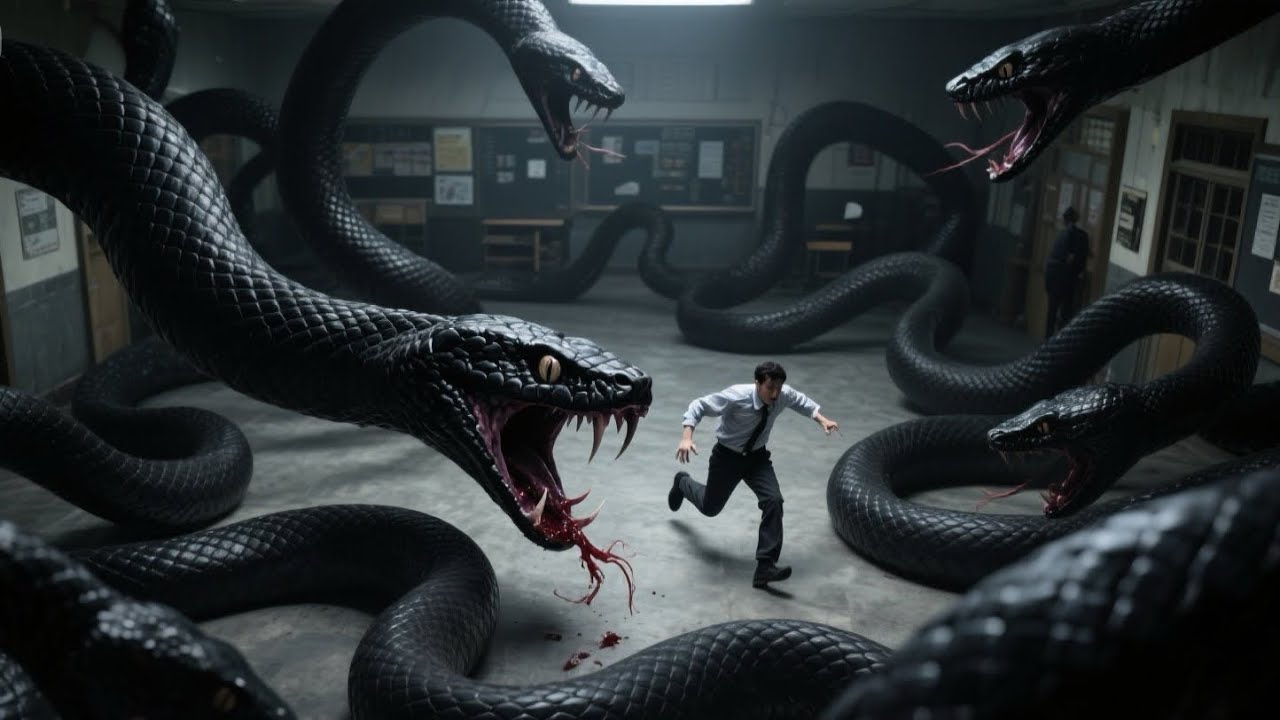 A mutant python chased a man, but he ran too slowly and was eaten in ...
