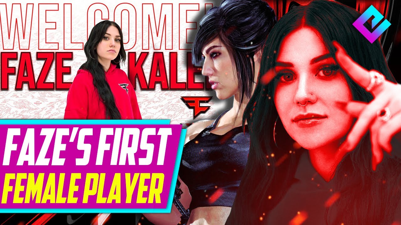 FaZe Sign Biggest Female in Warzone (FAZE KALEI) - YouTube
