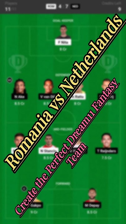 rom vs ned dream11 team prediction| Romania vs Netherlands match prediction | #dream11prediction ...