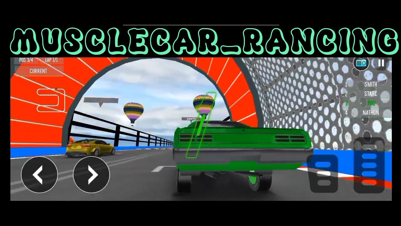 Bermain Game MOBIL SPORT | MuscleCar Stunts_Game Rancing Finish - YouTube