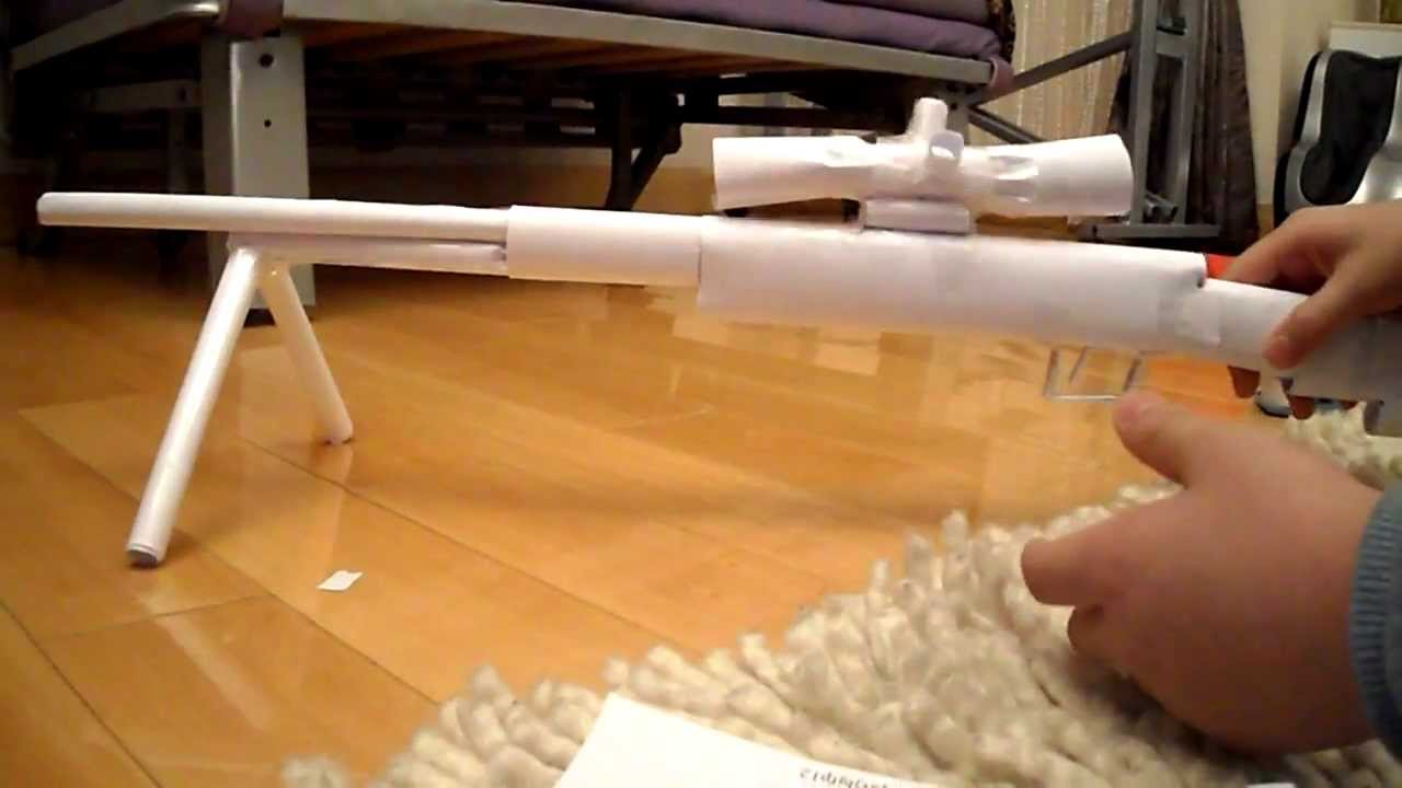 Paper Sniper Rifle Giveaway - YouTube