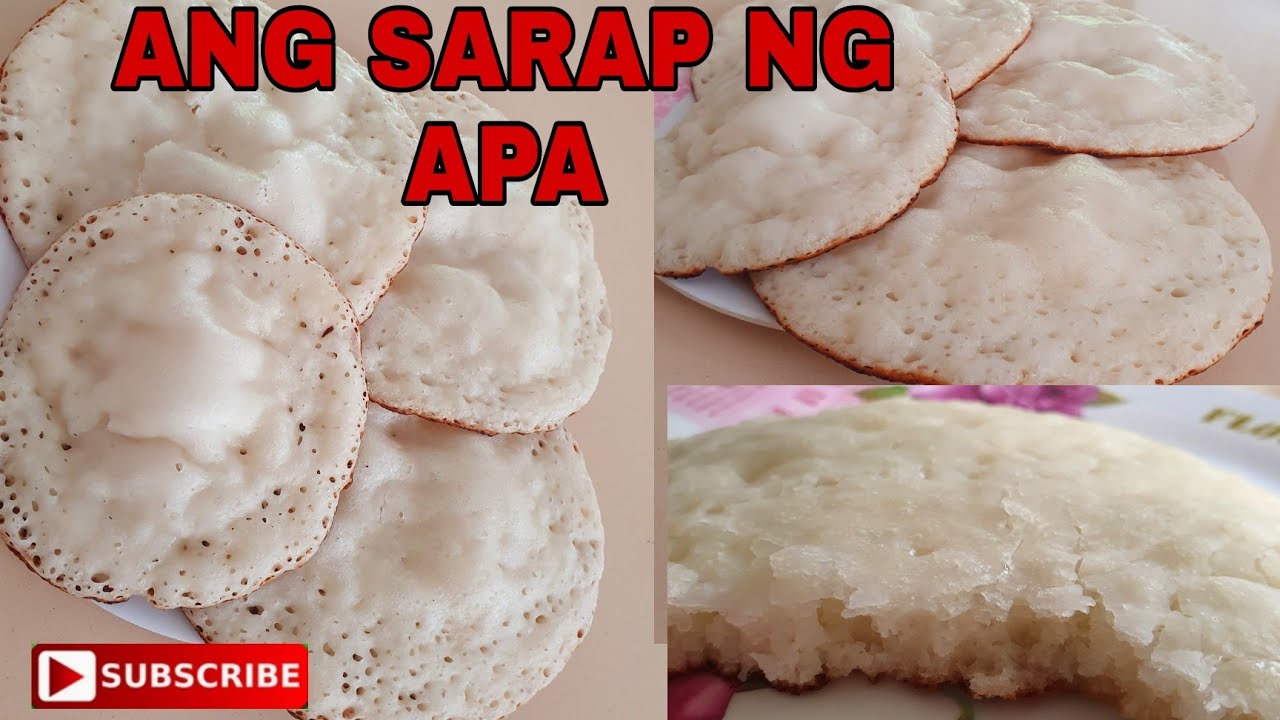 PAANO GUMAWA NG APA IN BISAYA || RICE PANCAKE - YouTube