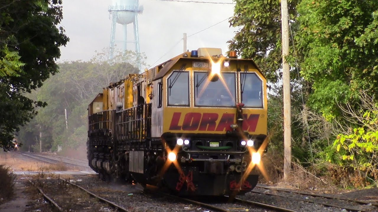 LIRR: Loram Rail Grinder Makes an Appearance on the Main Line at ...
