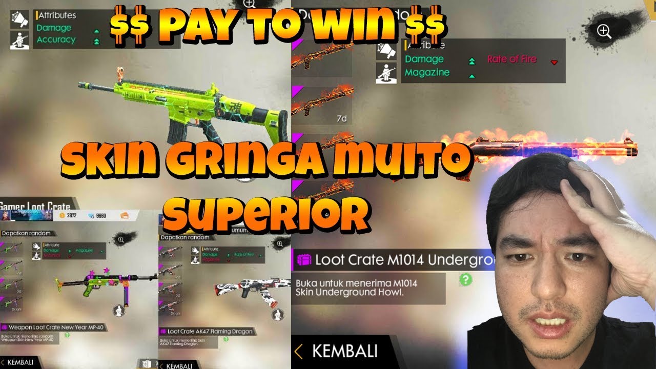 AS SKINS GRINGAS SÃO MUITO MAIS PODEROSAS QUE AS NOSSAS!!! - YouTube