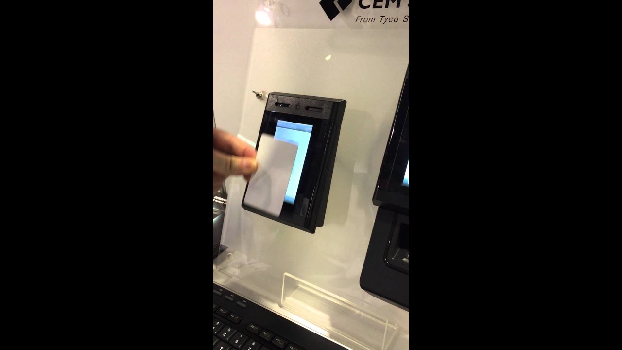 CEM Card Reader and Door Controller at ASIS 2015 - YouTube