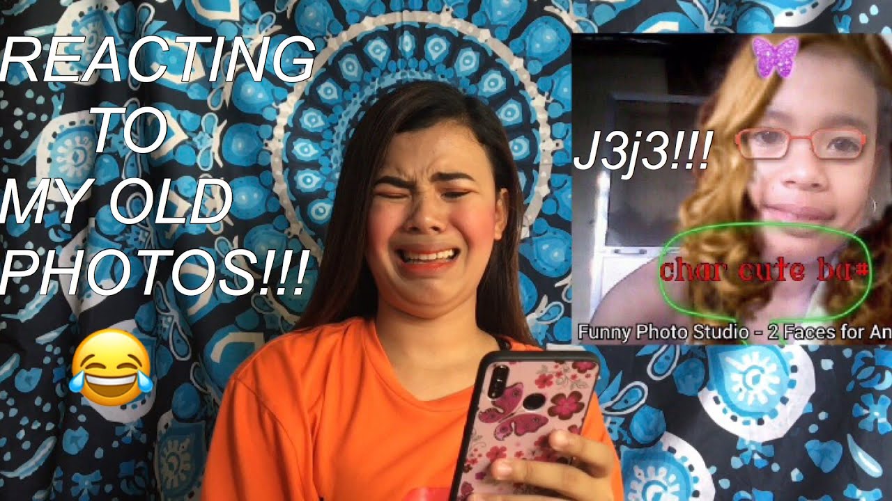 REACTING TO MY OLD PHOTOS (jeje days!!!) - YouTube