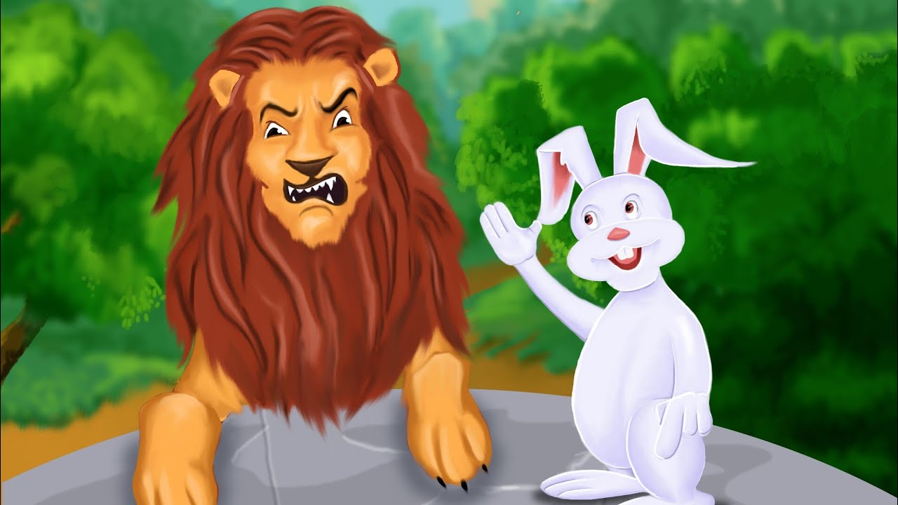 The Lion and the Rabbit|Best Short Moral Story|Life Lesson ...