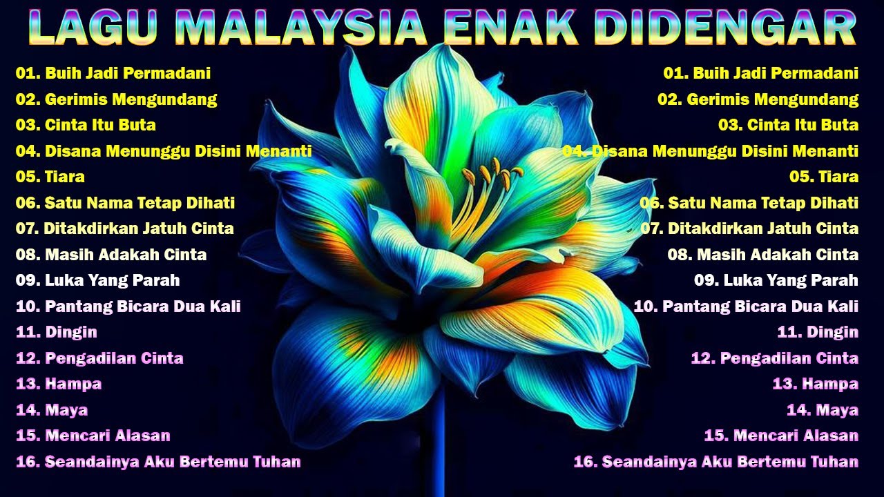 Lagu Malaysia terbaik rock slow - Full album Nostalgia 90an - Top ...