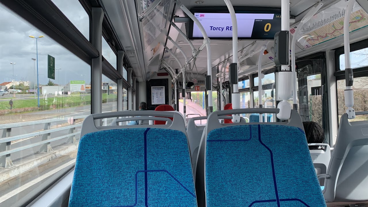 Bus 211 RATP ManLion’sCity NL273 trajet de Chelles-Terre-Ciel à Gare-de ...