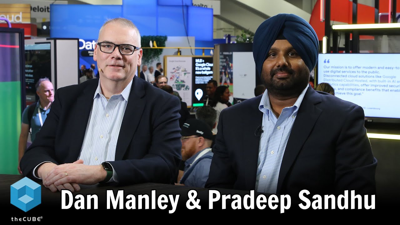 Pradeep Sandhu, Deloitte & Dan Manley, CME Group Inc | Google Cloud ...