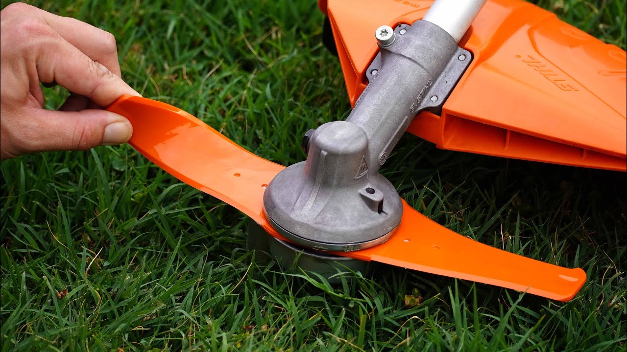 RUBBER Blade for Trimmer !? REVIEW AND TEST - YouTube