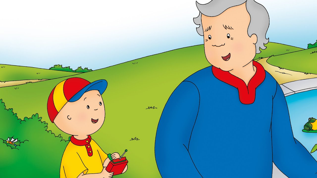 Caillou the captain - The Reading Corner - YouTube