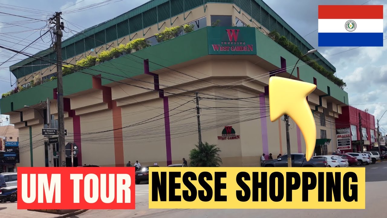Shopping WEST GARDEN em PEDRO JUAN CABALLERO Paraguai - YouTube
