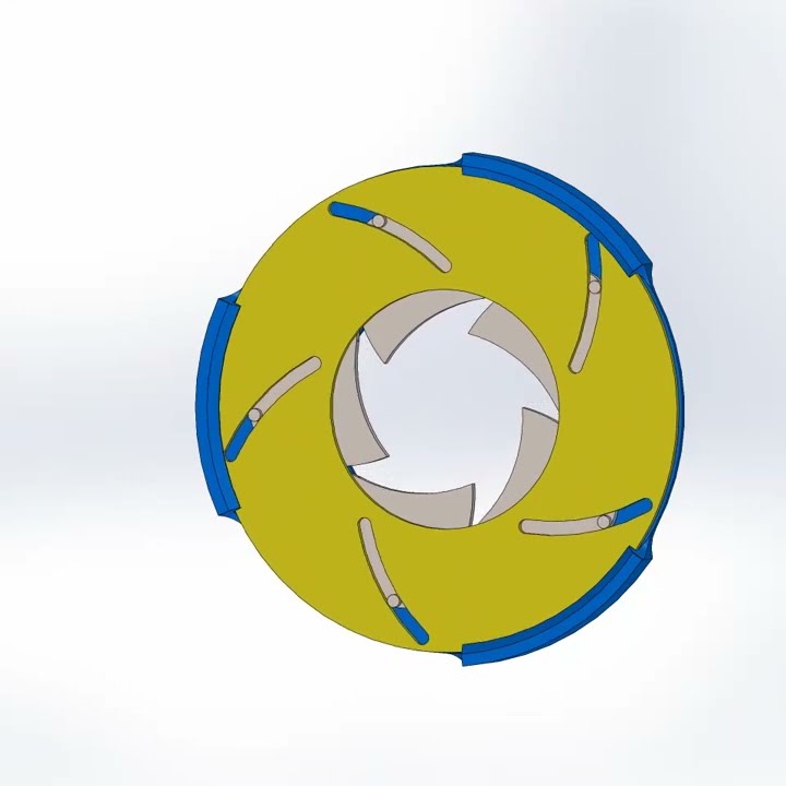 Iris mechanism sharp edges - YouTube