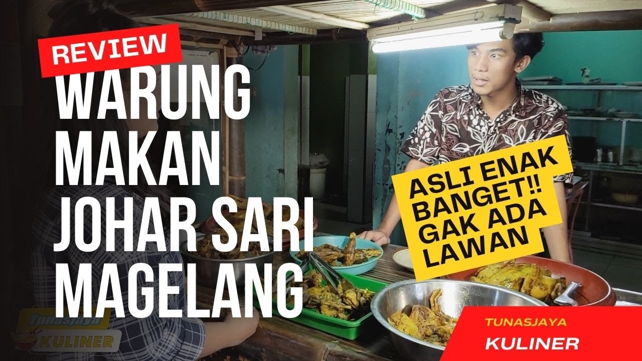 OPOR ENTOK JOHAR SARI - KULINER WAJIB DI MAGELANG - YouTube