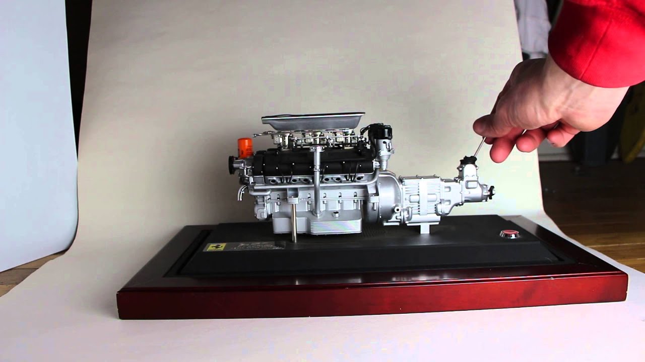 Ferrari Engine Model - YouTube