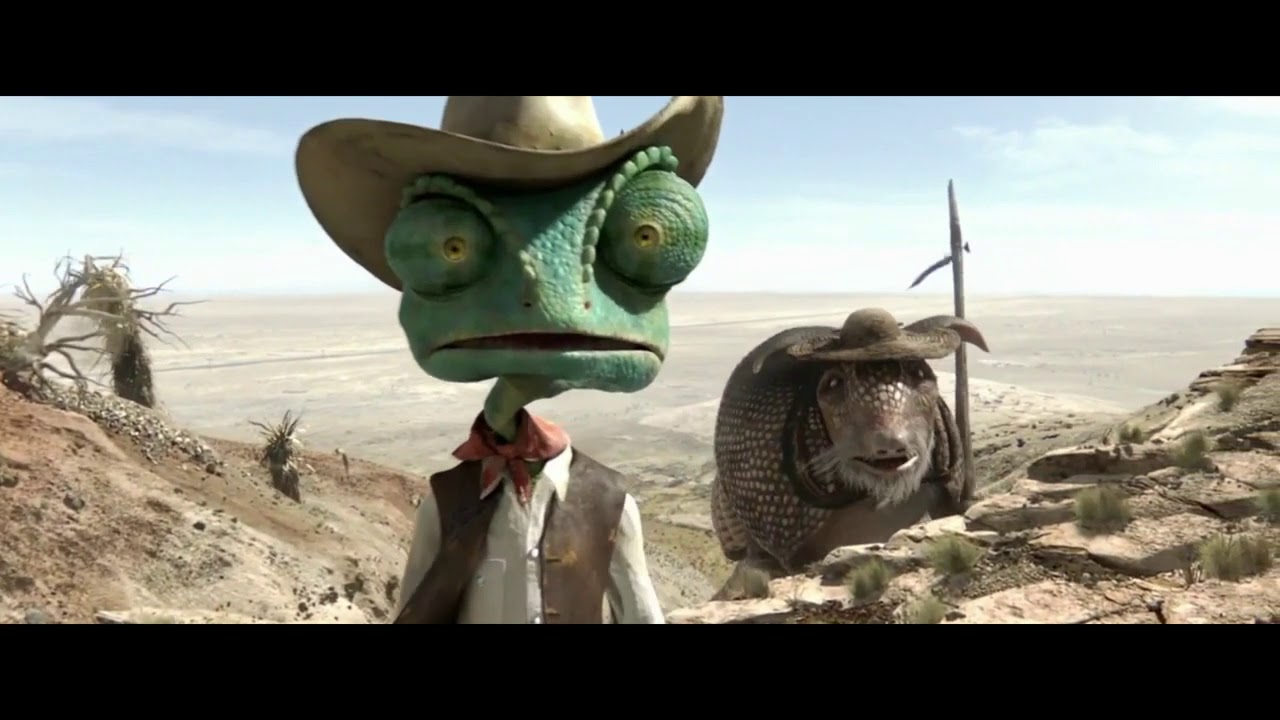 Rango encuentra el agua - YouTube