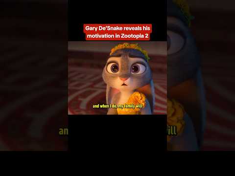 Gary De'Snake pleads with Judy Hopps in the new trailer for Disney's Zootopia 2. #zootopia2 #movie