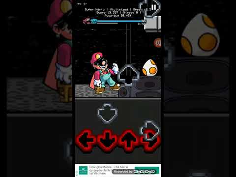 fnf mario's monday night massacre victimized android - YouTube