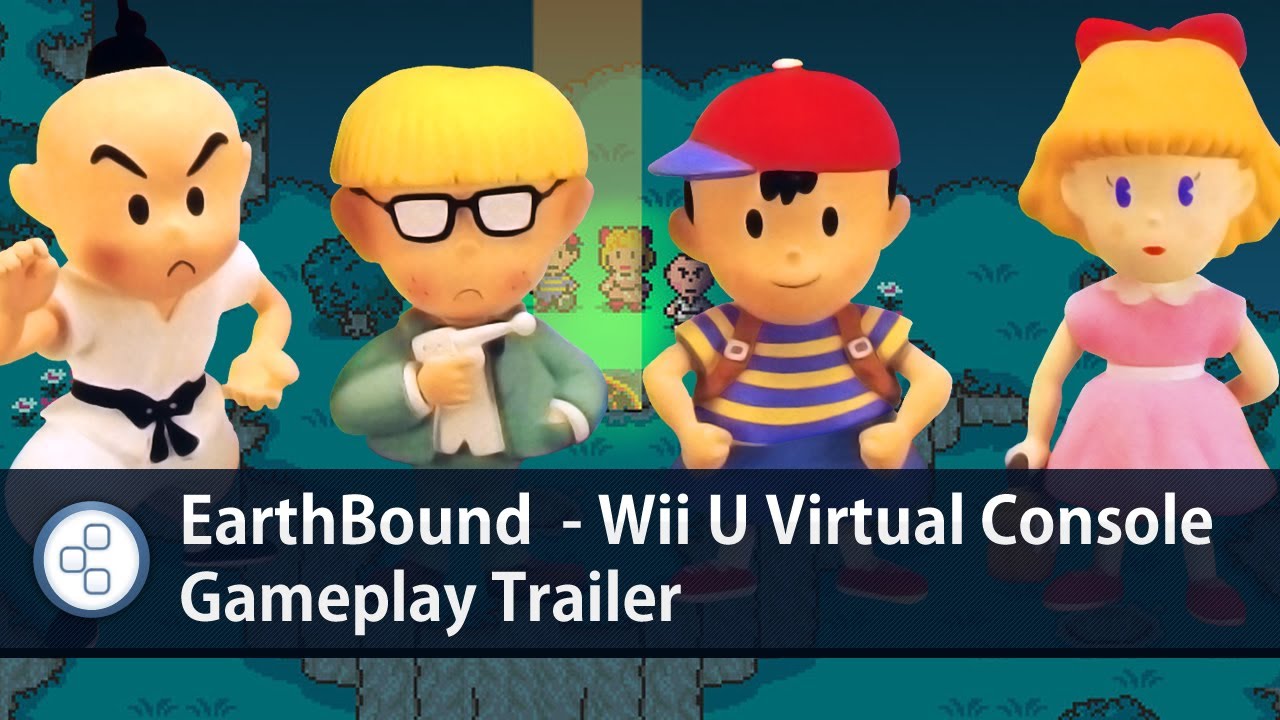 EarthBound - Wii U Virtual Console Gameplay Trailer - YouTube