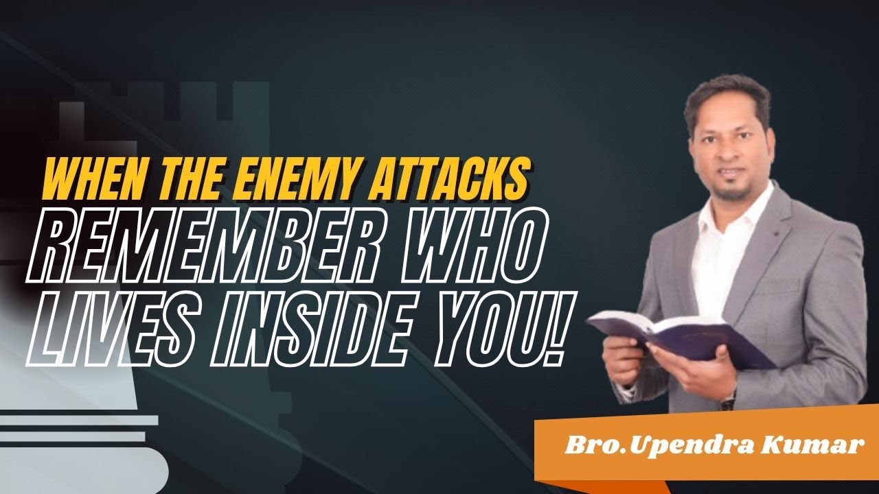 When the Enemy Attacks — Remember Who Lives Inside You! - YouTube