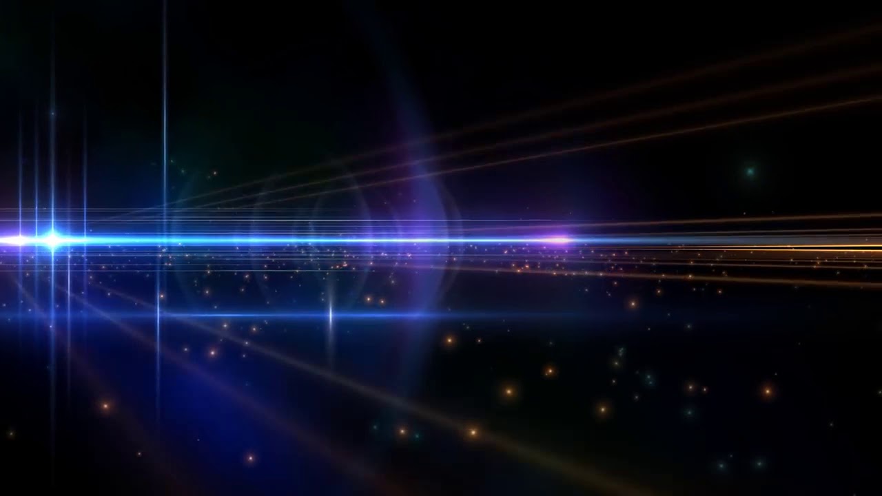 4K Blue Red Space Flare Sparkle 2160p Motion Background Effect - YouTube