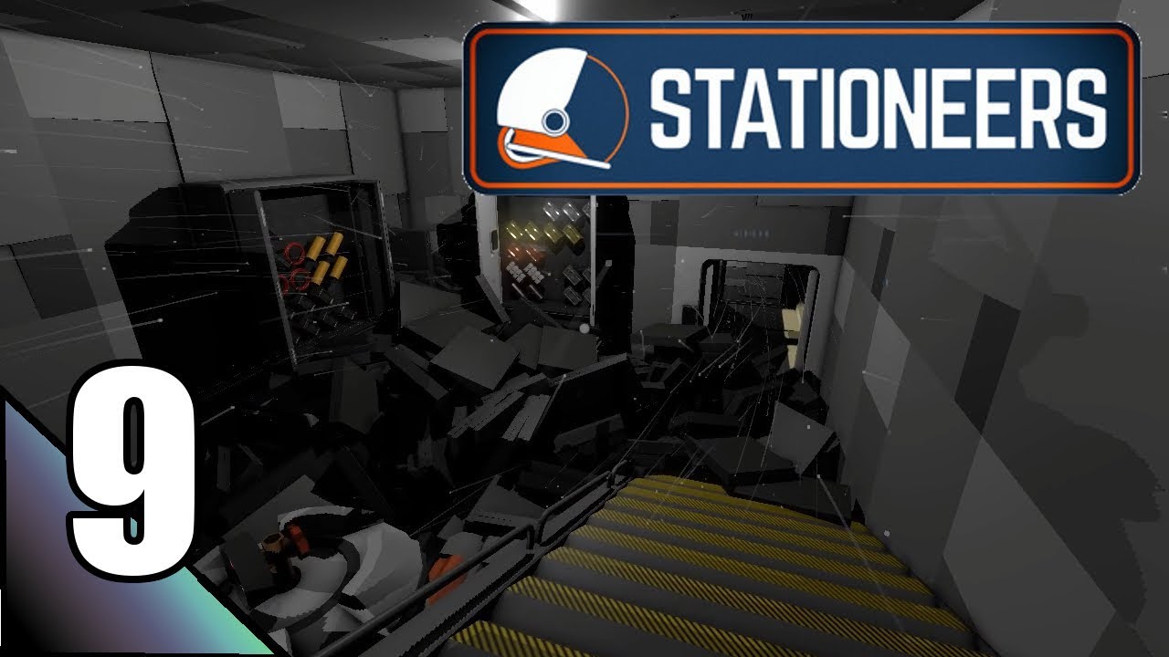 Stationeers 9: Steel Madness & Solar Panel Logic Revisited.. Let's Play ...