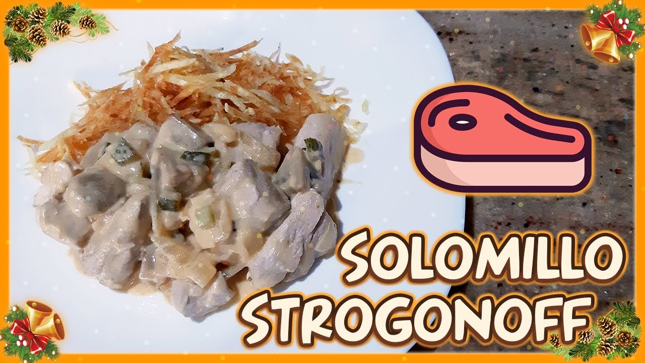 Solomillo Strogonoff - Receta Tradicional Rusa - YouTube