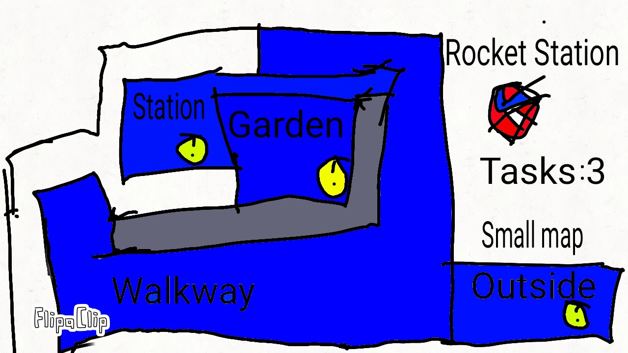Rocket station (Small map) Among us Concept map - YouTube