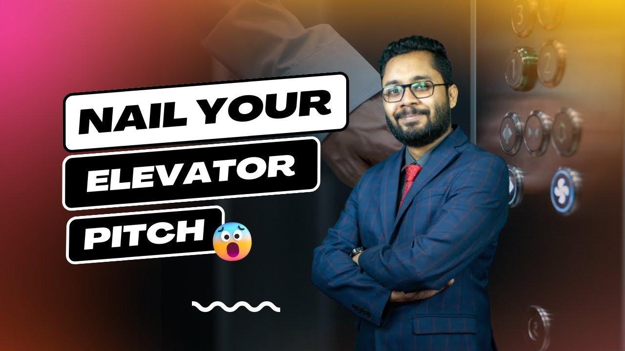7 Tips for perfect elevator pitch || Soft Skill || Inspiria Knowledge Campus - YouTube