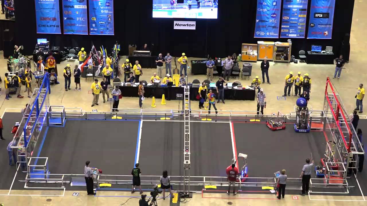 2014 FRC Championship - Newton Division Qualification Match 21 - YouTube