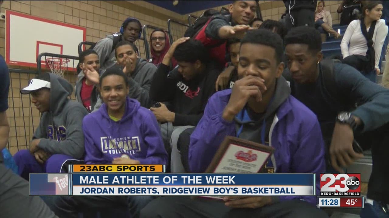 Male Athlete of the Week: Jordan Roberts - YouTube