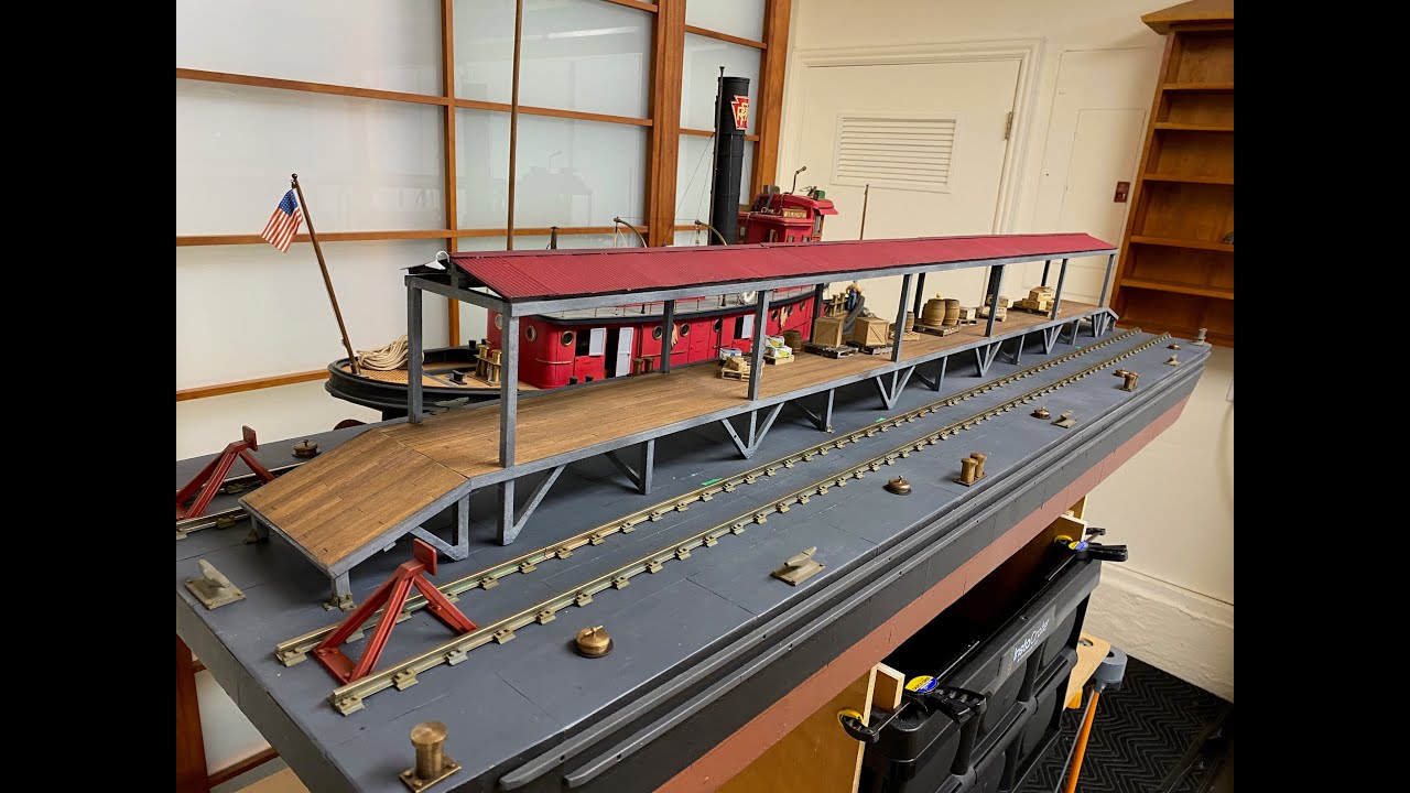 Building a Railroad Car Float for a RC Tug - YouTube