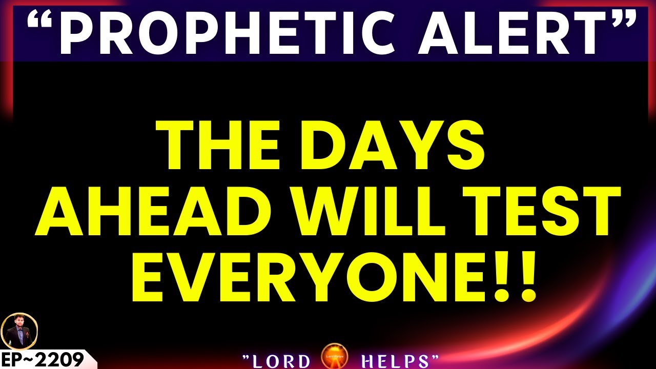 GOD SAYS:- "THE GREATEST TEST IS COMING.." #godmessage #Jesus | God's ...