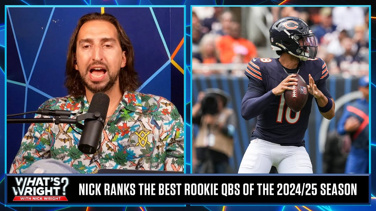 Nick ranks the best rookie QBs entering the 2024/25 season | What’s ...