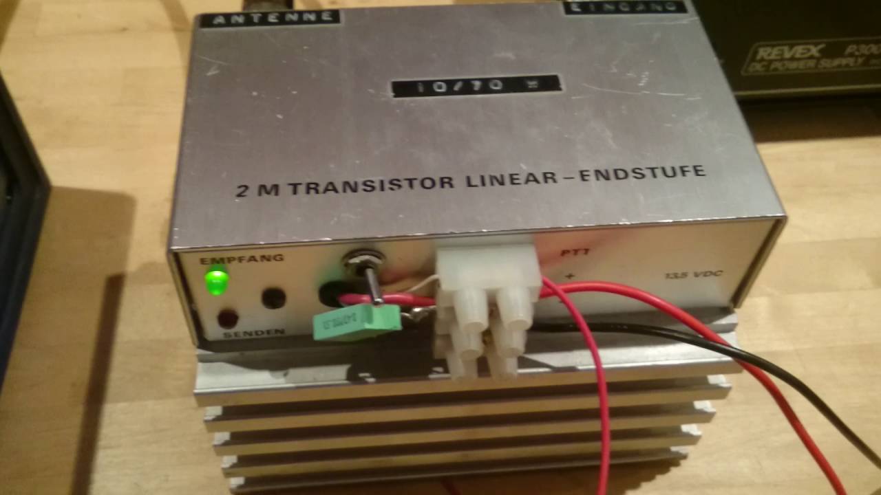 Icom IC 211 E - YouTube