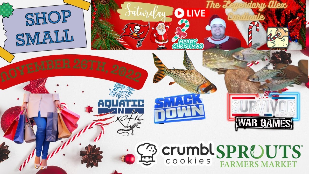 Shop SMALL! Sunday LIVE! With LAC: November 27th, 2022 - YouTube