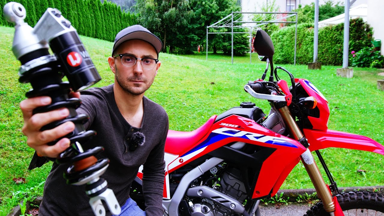 HOW TO CHANGE REAR SHOCK HONDA CRF300L - YouTube