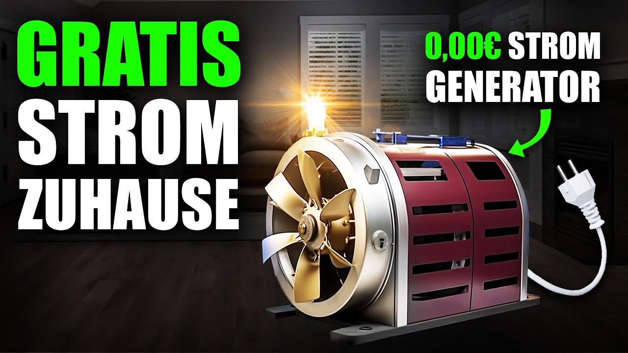 Ultra-Günstiger Super-Generator liefert Strom zum 0-Tarif? - YouTube