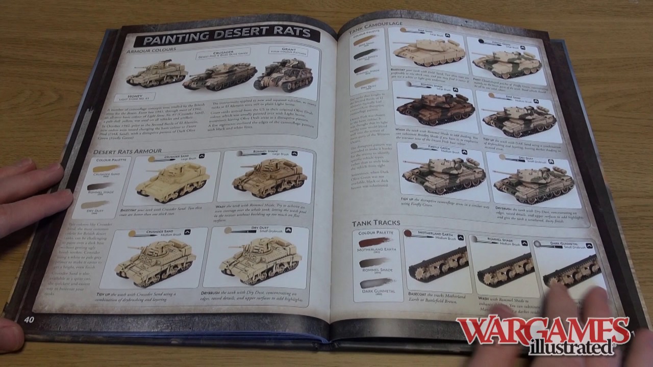 Wargames Illustrated look at the new desert books - YouTube