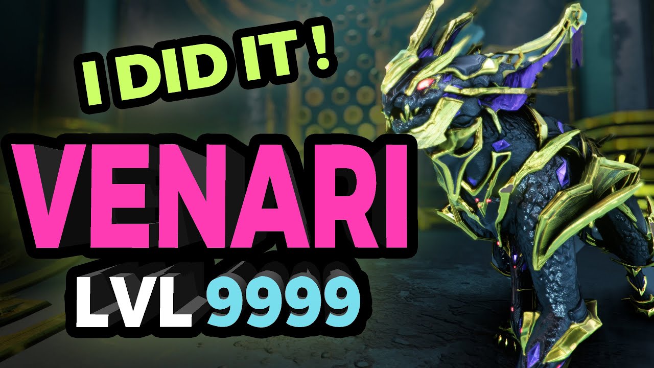 i Did it! Venari Build For Level 9999 [Warframe] - YouTube